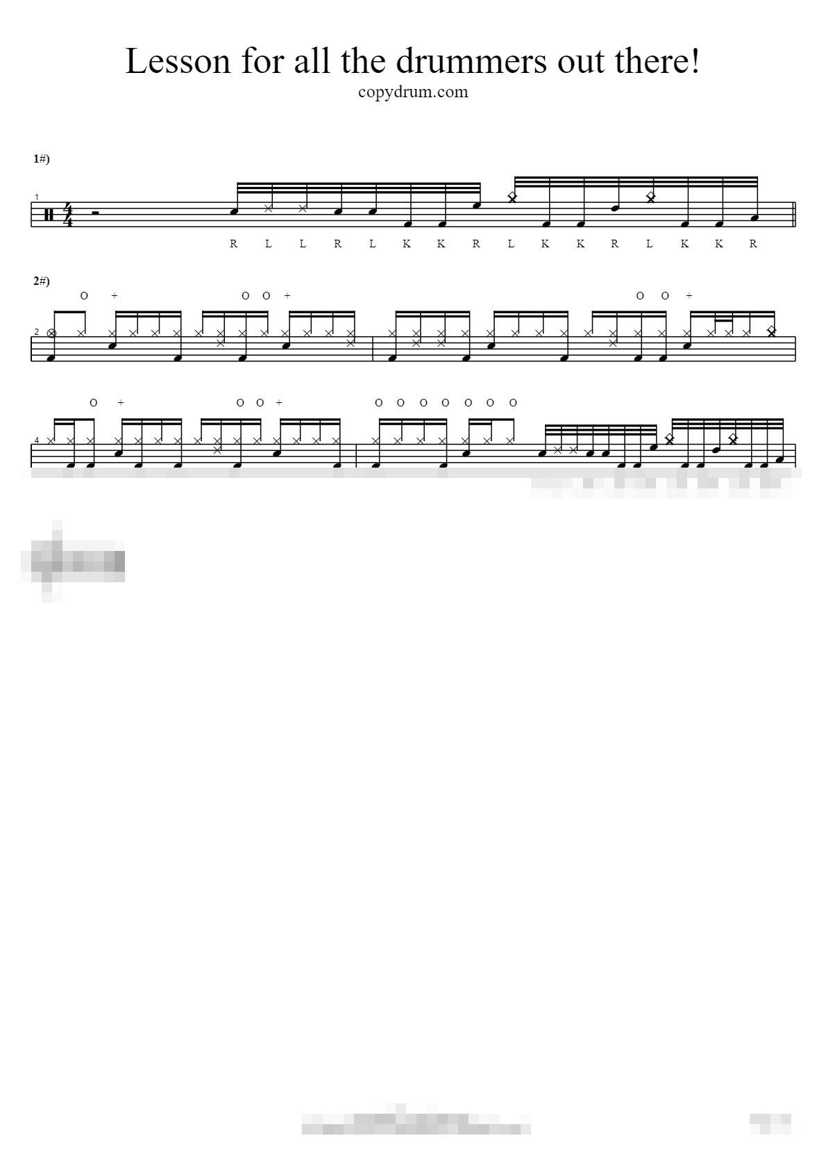 Lesson for all the drummers out there! - 30 Second Drum Lessons ...